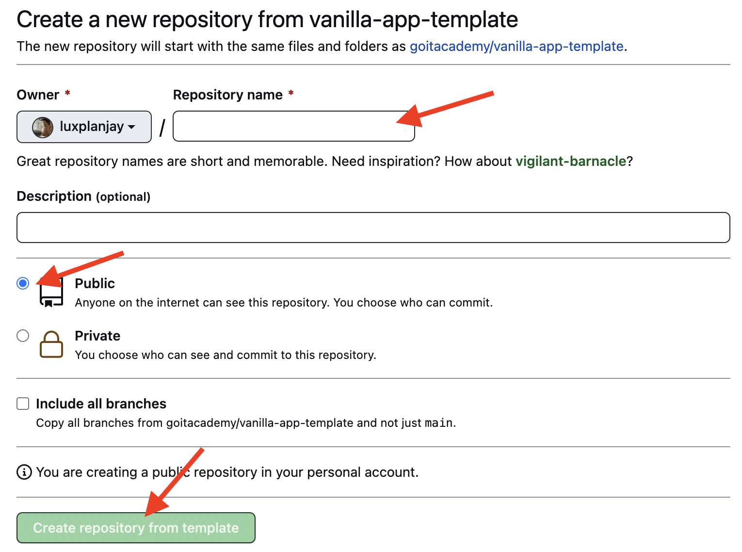 Vanilla App Template | Bruden